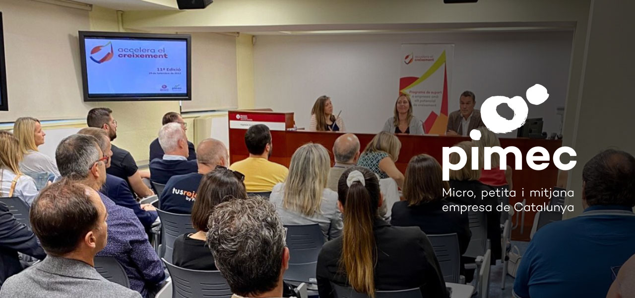 Our participation in the "Accelera el Creixement" program - Rimsa